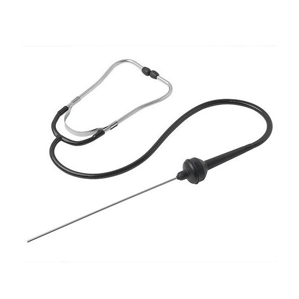 サウンドスコープは、自動車の異音修理に使用し、エンジンのバルブやベアリング、ウォーターポンプ等、様々な異音を正確に聞き取ることができる聴診器です。[全長] 1.1m[ホース長さ] 500mm[シャフト長さ] 240mm[シャフト径] 3mm