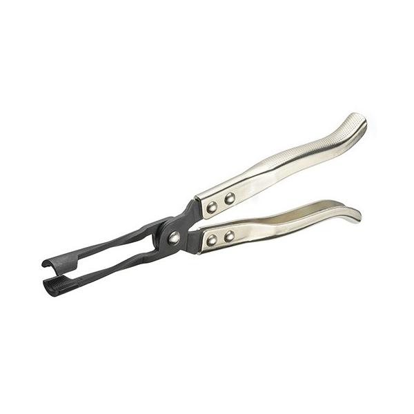 バルブステムシールプライヤーは、エンジンのバルブステムシール取り外しに使用する専用プライヤーです。ジョー内側に滑り止めの溝付き。[全長] 275mm[ジョー長さ] 80mm