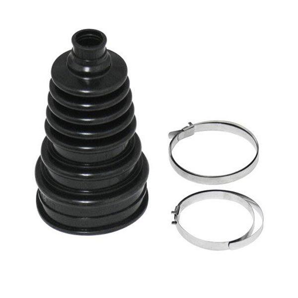 等速ジョイントブーツ ユニバーサルタイプは等速ジョイントブーツ インサートツールと併用することにより、アウター側の等速ジョイントを分解せずにブーツ交換ができる便利な商品です。[適応] 普通乗用車[セット内容]・等速ジョイントブーツ×1・ブー...