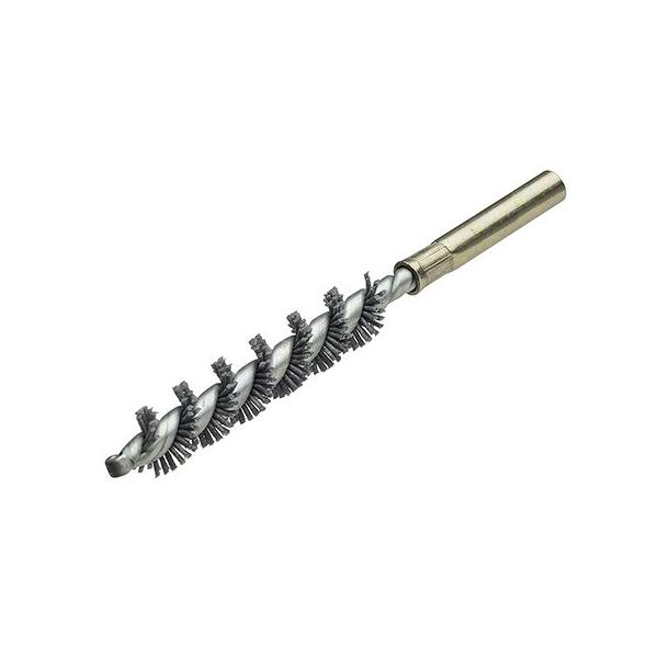 【発売日：2019年10月20日】キャリパースライドピン穴用ブラシは、ブレーキキャリパーのスライドピン穴を掃除するためのブラシです。エアーや電動のドライバーに装着して使用します。ナイロンブラシに#240の研磨剤が練り込まれています。[ブラシ...