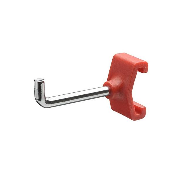 適応商品欄に記載のホルダーに使用するスペアフックです。[適応商品]・19-738 マグネットドライバーホルダー・19-740 マグネットレンチホルダー[入り数] 1