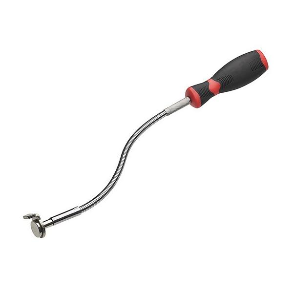 マグネットオイルドレンボルトツールは、予めレンチで緩めておいたドレンボルトに磁力で吸着し、ハンドルを回すことでオイルで手を汚すことなくドレンボルトを取り外すための商品です。[全長] 350mm[マグネットサイズ] φ16mm