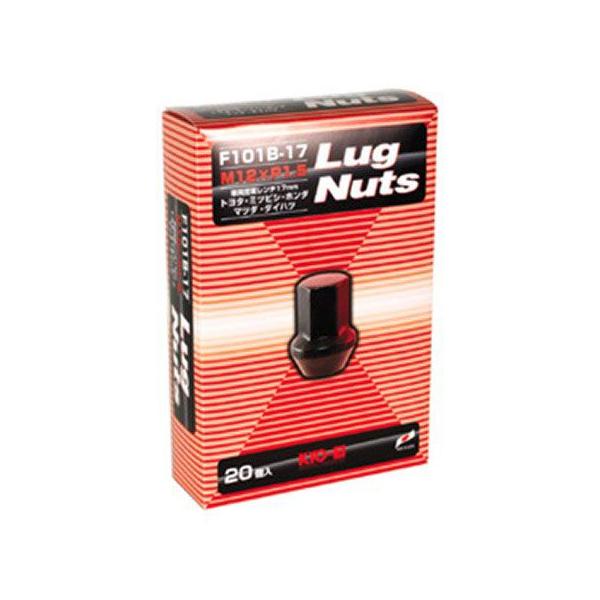 KYO-EI(協永産業) ホイールナット(Lug Nut ラグナット) 20ピース M12×1.5 F101B-17は信頼のKYO-EIブランドのホイールナットです。 トヨタ、ミツビシ、ホンダ、マツダ、ダイハツに適応します。[適応メーカー]...