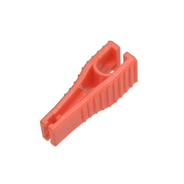 ヒューズプーラー ブレード型用は、ヒューズボックスからブレードヒューズの抜き取りに使用するプーラーです。ブレード、ミニブレード、低背ブレードの3種類に対応します。[入数] 3[全長] 28mm