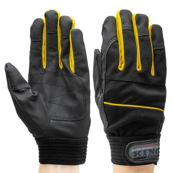 整備に適した作業用グローブです。指又部分とナックル部分にストレッチ素材を採用し、フィット感がありストレスなく作業ができます。[サイズ] L[全長] 220mm(公差±6)[てのひら幅] 100mm(公差±5)[中指長さ] 80mm(公差±4...