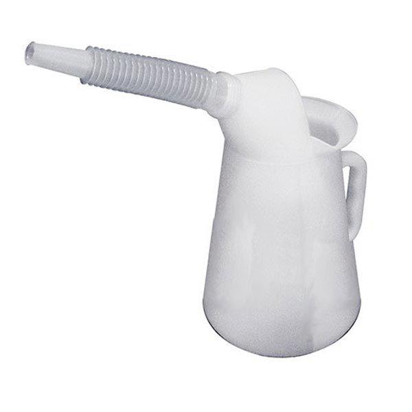 オイル交換や水の補給等にご使用いただくオイルジョッキです。[容量] 5L[材質] ポリエチレン