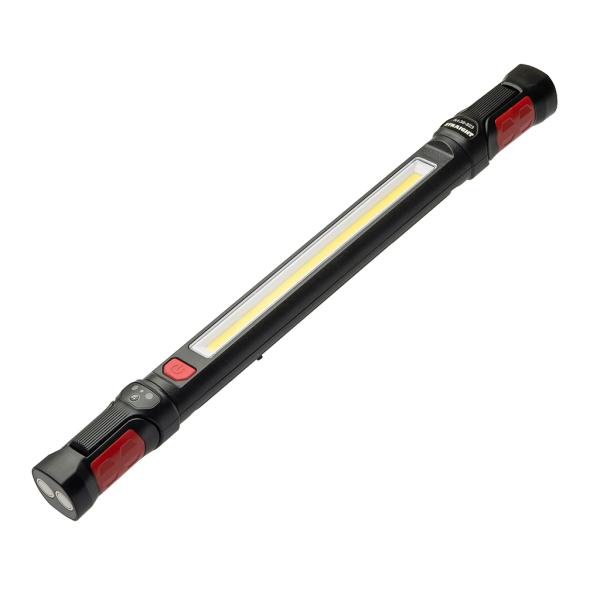 最大1000lmの明るさで、暗いエンジンルームの奥までしっかり照らします。マグネットやフックでボンネットに固定できて、両手がフリーになり作業効率が大幅にアップします。手を触れずに点灯/消灯ができるモーションセンサー付き。[LED] COB[...