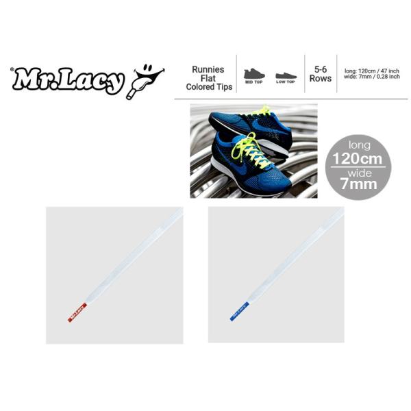 ☆オランダ発のポップでカラフルなシューレースブランド『Mr Lacy』が新入荷。形状や長さのバリエーションはもちろん、紐やセルのカラーコンビ、200を超えるシューレースの種類があり、世界最多のラインナップを誇るブランドです。 先端のセル部分...