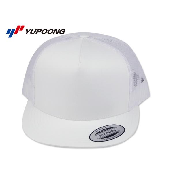 ☆5パネルメッシュバックトラッカーキャップ。同社の形の良さは各ブランドがボディーに使用する程に良く無地のキャップとしても使える優れもの！サイズ　：フリー、コットン、ポリエステル、