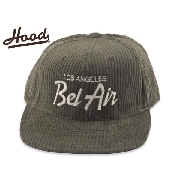 アメリカの東海岸、西海岸の地域をフューチャーしたレトロスタイルキャップブランド「Hood Hat」、90年代初期のスナップバックを再現したシルエットと「MADE IN USA」が魅力のアイテム。こちらはコーデュロイボディです。ボディーカラー...