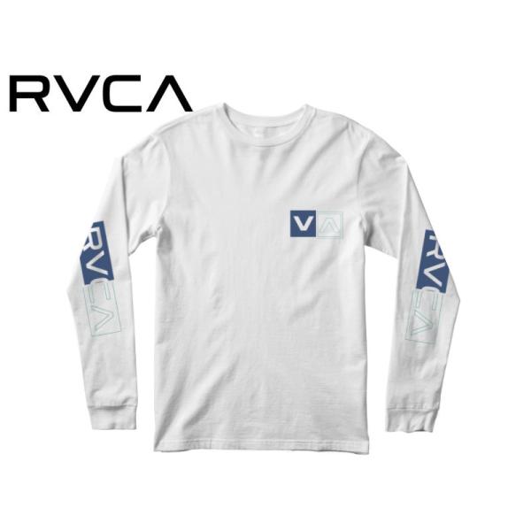 スケートボードやサーフィンといった“横乗りカルチャー”をルーツに持つ〈RVCA（ルーカ）〉スリーブにプリント入りです。RVCA定番のBOXロゴをフロント、スリーブにプリントM ： 身丈約74cm／身幅約52cm／袖丈約23cm