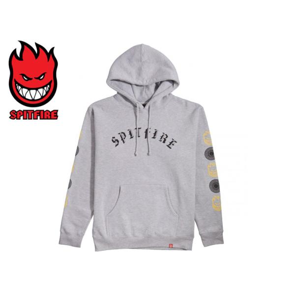 ☆憎めないロゴキャラクターが世界中 で支持される人気ウィールブランド【スピットファイヤー】☆フロントにアーチロゴ、スリーブにFIREHEADプリントM ： 着丈約74cm／身幅約56cm／そで丈約64cmL ： 着丈約76cm／身幅約60c...