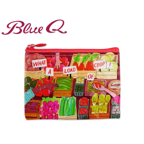 ＜Blue Q＞アメリカ・ボストン郊外にある”Blue Q”。明るくて情熱的でパワフルなBlueQスタッフの創り出す製品は、ユニークで愛らしいデザインの、見ているだけでHappyな気分にしてくれるアイテムばかり♪コインケースとしてはもちろん...