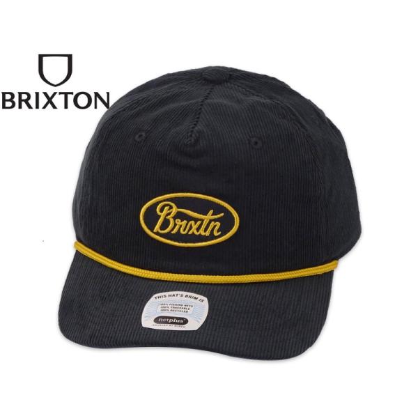 DOLAN STEARNSやKENNY ANDERSON等所属でお馴染みのブリクストン。マットなコーデュロイ生地を使用した5パネル。フロントにはオーバルパッチが人気のPARSONロゴカーブバイザーのスナップバックスタイル。サイズ　：　フリー...