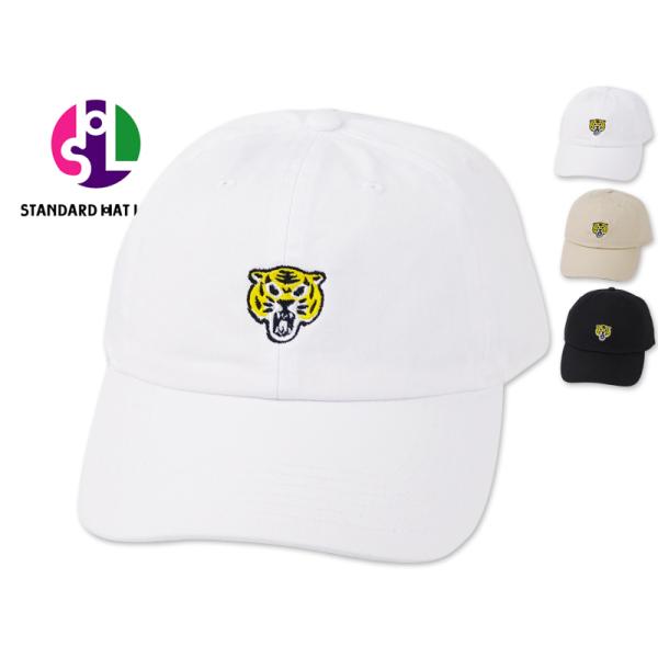 スタンダードハットラボよりタイガーロゴが入ったダッドキャップが登場。ボディは信頼のニューハッタンボディを使用しております。サイズ：フリーサイズ生地：コットン