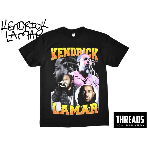 ロサンゼルス出身の人気ラッパーKENDRICK LAMAR。定番のレーベルロゴがデザインのTシャツ公認のオフィシャルライセンス商品。CALIFORNIA発のアパレルブランド「THREADS ON DEMAND/スレッドオンデマンド」HIPH...