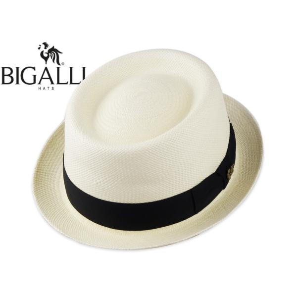 【BIGALLI（ビガリ）】1928年創業、エクアドルの帽子メーカーBIGALLIビガリは、パナマハットとウールフェルトハットの製造で世界的に活躍しているブランドです。エクアドルで手編みされた本物のパナマストローで作られたPANAMA ST...