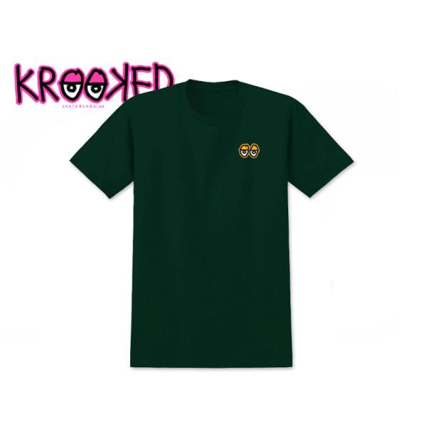 フロント、バックにKROOKED定番のロゴ・センテンス入りL：着丈/約73cm、身幅/約52cmXL：着丈/約76cm、身幅/約60cm