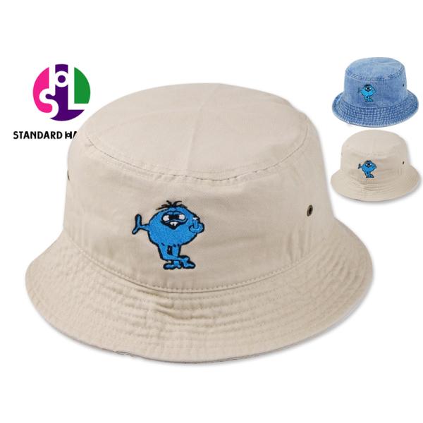 あのモンスターカマチョ刺繍を配置しました。風合いがとても良く被り心地もとても良いハットです。定番のスタイルであるバケットハットは幅広く男女問わず人気のアイテムです。バリュープライスも魅力的です♪気分に合わせて色を変えてみる事も楽しめます！。...