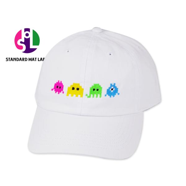 スタンダードハットラボよりピクセル エイリアンロゴが入ったダッドキャップが登場。ボディは信頼のニューハッタンボディを使用しております。サイズ：フリーサイズ生地：コットン