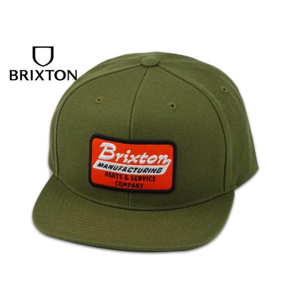 DOLAN STEARNSやKENNY ANDERSON等所属でお馴染みのブリクストン。フロントにはブランドロゴ入りスクエアワッペン付き。ガレージ感漂うTOWNSHIPデザイン。サイズ　：　フリーサイズ、素材　：　コットン