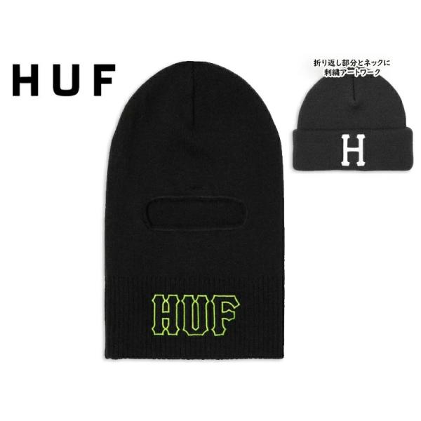 ★HUF（ハフ）は、2002年プロスケーター、キース・ハフナゲルが立ち上げたスケートボード・スニーカー・アパレルのセレクトショップ。クリーンカットと独特なデザインやリミテッドコラボはスケーターやスニーカーファンを虜にしている。100%アクリ...