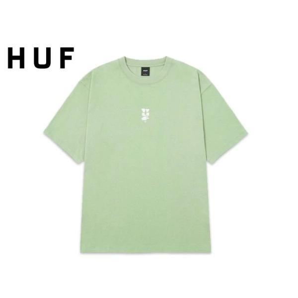クラシックをモダンに昇華したHUF SETシリーズ。厳選された素材やリフレッシュされたグラフィックプリントのhufロゴ。L：着丈約69cm／身幅約57cm