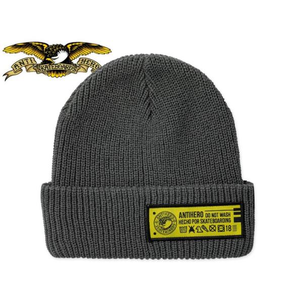 アクリル100％糸を使用したビーニー。アクリル糸なので軽くて暖かい折り返しスタイル。折り返し部分のイーグルロゴラベルを配置。素材 ：アクリルサイズ　：　フリーサイズ