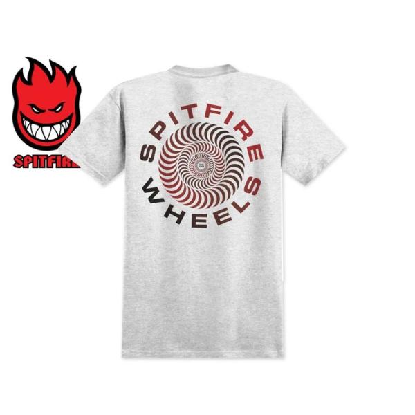 ☆憎めないロゴキャラクターが世界中で支持される人気ウィールブランド【スピットファイヤー】ちょっとレトロな雰囲気のある“CLASSIC 87′ SWIRL”ロゴ。L：着丈約77cm、身幅約55cm