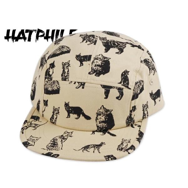 5PANELのキャンプキャップ-ワンタッチバックルアジャスター。コットンツイル生地を使用した様々な猫を総柄プリント。アソートパネルとなり1点1点柄が異なりますが選べません。予めご了承の程お願い致します。アメリカ・シリコンバレーで創業・現在は...