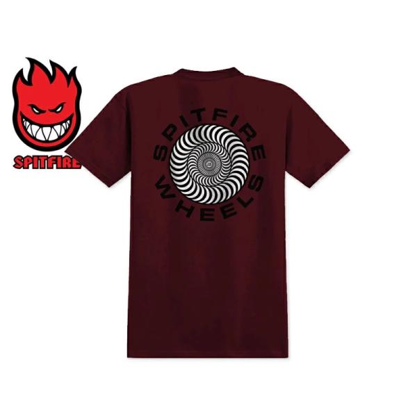 ☆憎めないロゴキャラクターが世界中で支持される人気ウィールブランド【スピットファイヤー】！！バックのもレトロな“CLASSIC 87′ SWIRL”ロゴ。L：着丈約77cm、身幅約55cmXL：着丈約77cm、身幅約59cm