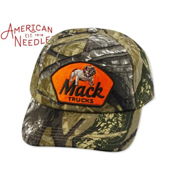 カモ柄のウォッシュドツイル地に企業ロゴワッペンを配置。マック・トラックスは、アメリカ合衆国の貨物自動車製造メーカー。SIZE　:　FREE