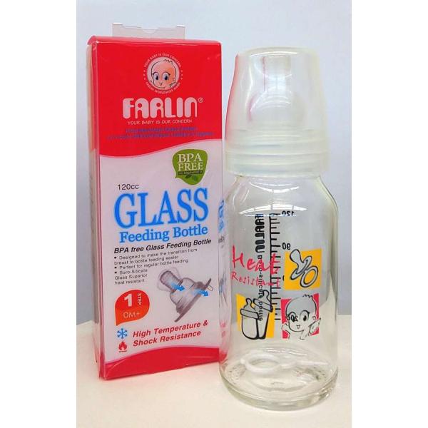 [商品名]ガラス哺乳瓶[メーカー]FARLIN[製品特徴]1.哺乳瓶のガラスはとても耐熱性の高い等級のガラスを使用しています。無毒性で、高温で煮沸しても変形しません。2.ヨーロッパなどの病院で安心して使われているほど、衛生的な哺乳瓶です。3...