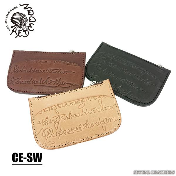 オリジナルデザインのカリグラフィが刻印されたスリムウォレットです。ファスナーポケットが1つと、外ポケットが1つ用意されています。外ポケットにはカード、ファスナーポケットには小銭が収納出来ます。シンプルなデザインに、カリグラフィが刻印されたこ...