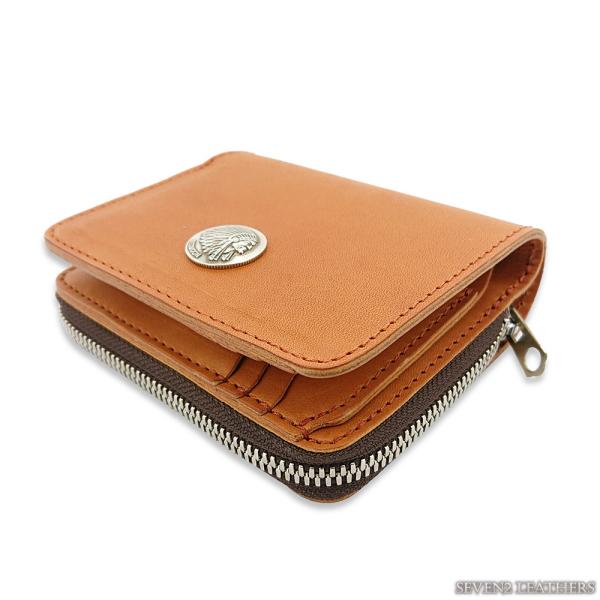 REDMOON レッドムーン 財布 二つ折り ZETT コンチョ REDMOON レッドムーン 財布 二つ折り ZETT コンチョ