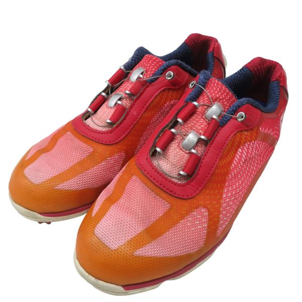 [商品管理番号]240101015725[ブランド]FOOT JOY フットジョイ[アイテム]スパイクレスシューズ[モデル・品番]98009J emPOWER Boa[表記サイズ]23.5cm[実寸]アウトソール全長：25.5cm / アウ...
