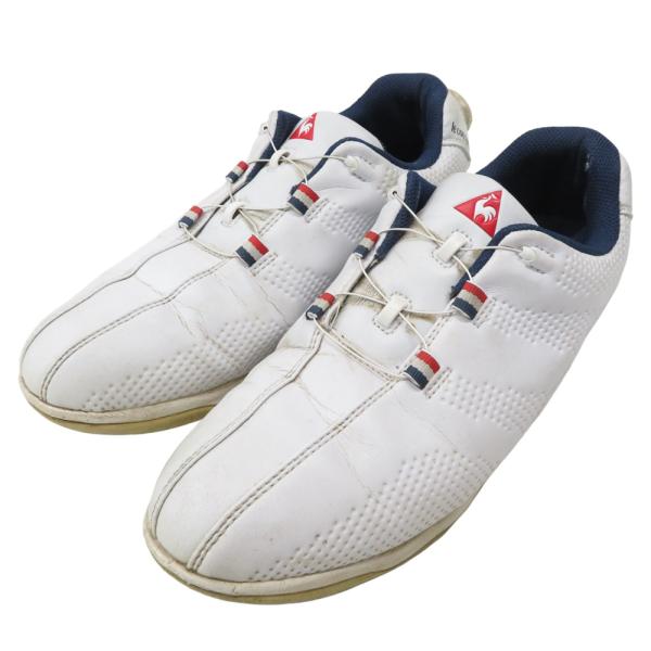 [商品管理番号]240101027102[ブランド]LECOQ GOLF ルコックゴルフ[アイテム]ソフトスパイク ゴルフシューズ BOA[モデル・品番]QQ3UJA11AT[表記サイズ]24[実寸]アウトソール全長：27cm / アウトソ...