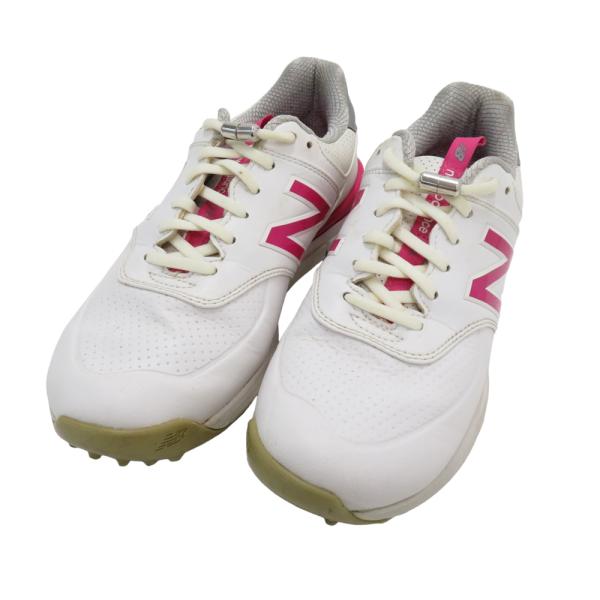 [商品管理番号]240101033348[ブランド]NEW BALANCE GOLF ニューバランスゴルフ[アイテム]ゴルフシューズ[モデル・品番]WG574WP2[表記サイズ]23[実寸]アウトソール全長：27cm / アウトソール最大幅...