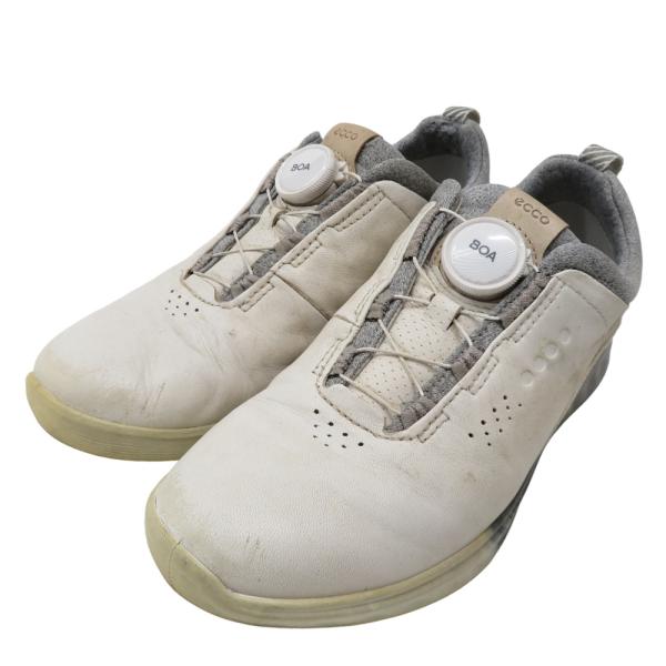 [商品管理番号]240101059814[ブランド]ecco エコー[アイテム]スパイクレス ゴルフシューズ S-THREE BOA[モデル・品番]10291359021[表記サイズ]37[実寸]アウトソール全長：26.5cm / アウトソ...