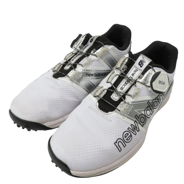 [商品管理番号]240101102576[ブランド]NEW BALANCE ニューバランス[アイテム]ゴルフシューズ ボア UGBF996X[モデル・品番][表記サイズ]22.5cm[実寸]アウトソール全長：26.5cm / アウトソール最...