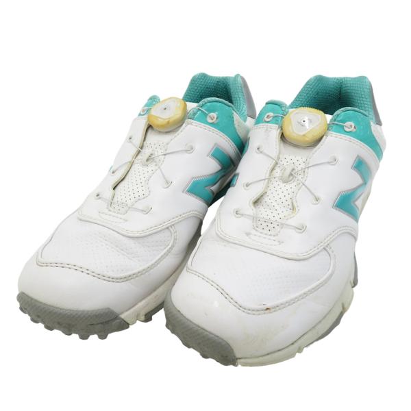 [商品管理番号]240101116506[ブランド]NEW BALANCE ニューバランス[アイテム]ゴルフシューズ BOA WGB574WA[モデル・品番][表記サイズ]24.5cm[実寸]アウトソール全長：28cm / アウトソール最大...