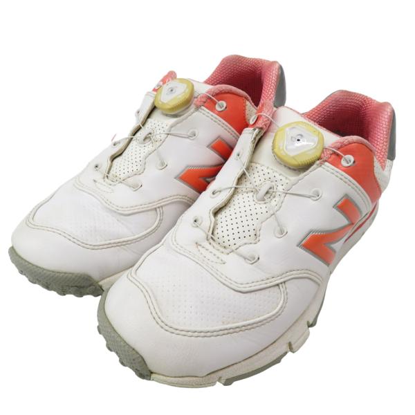 [商品管理番号]240101122550[ブランド]NEW BALANCE ニューバランス[アイテム]ゴルフシューズ BOA[モデル・品番]WGB574WC[表記サイズ]24.0cm[実寸]アウトソール全長：27cm / アウトソール最大幅...