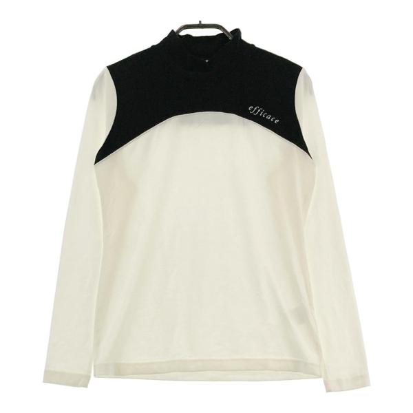[商品管理番号]240101131530[ブランド]EFFICACE エフィカス[アイテム]ハイネック長袖Tシャツ[モデル・品番][表記サイズ]S[実寸]肩幅：33cm / 身幅：42.5cm / 着丈：57cm / 袖丈：57cm[状態ラ...