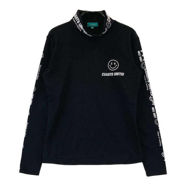[商品管理番号]240101160845[ブランド]CUARTO UNITED クアルトユナイテッド[アイテム]ハイネック 長袖 インナーTシャツ[モデル・品番]ニコちゃん[表記サイズ]S[実寸]肩幅：35.5cm / 身幅：41cm / ...