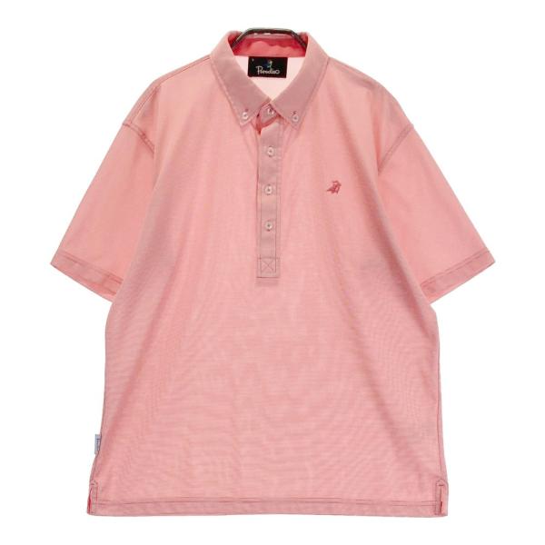 [商品管理番号]240101184972[ブランド]PARADISO パラディーゾ[アイテム]半袖ポロシャツ ボタンダウン[モデル・品番][表記サイズ]L[実寸]肩幅：49cm / 身幅：57.5cm / 着丈：70cm / 袖丈：23.5...