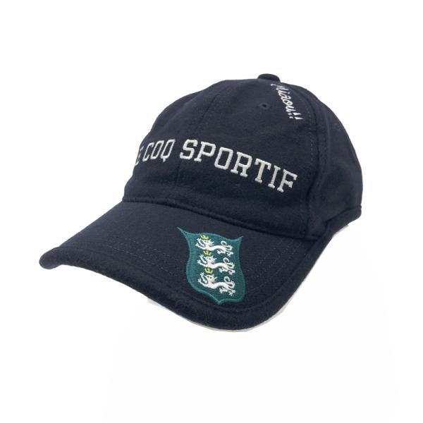 [商品管理番号]240101202364[ブランド]LECOQ GOLF ルコックゴルフ[アイテム]ウール混キャップ[モデル・品番][表記サイズ]F(55cm-57cm)[実寸][状態ランク]A-[状態][付属品]