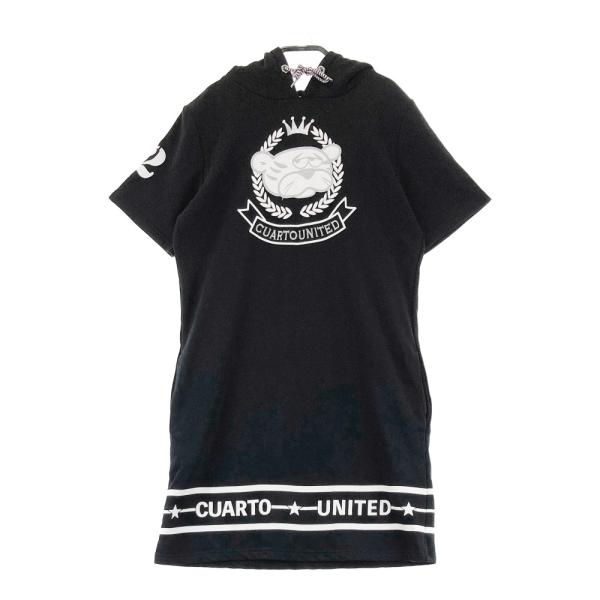 [商品管理番号]240101279342[ブランド]CUARTO UNITED クアルトユナイテッド[アイテム]半袖 パーカーワンピース[モデル・品番][表記サイズ]M[実寸]肩幅：40cm / 身幅：48.5cm / 着丈：83.5cm ...