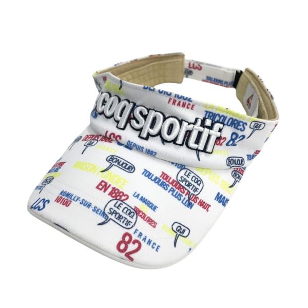 [商品管理番号]240101293411[ブランド]LECOQ GOLF ルコックゴルフ[アイテム]サンバイザー[モデル・品番][表記サイズ]55-57cm[実寸][状態ランク]A-[状態][付属品]