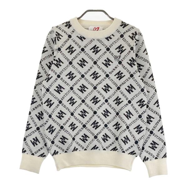 [商品管理番号]240101301205[ブランド]MASTER BUNNY EDITION マスターバニーエディション[アイテム]ウール混 ニット セーター[モデル・品番][表記サイズ]1[実寸]肩幅：32.5cm / 身幅：46.5cm...