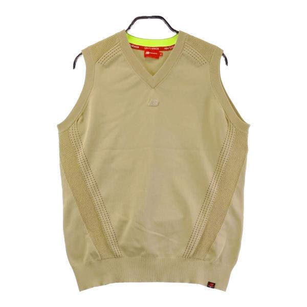 [商品管理番号]240101328857[ブランド]NEW BALANCE GOLF ニューバランス[アイテム]Vネック ニットベスト[モデル・品番][表記サイズ]7[実寸]肩幅：40.5cm / 身幅：56.5cm / 着丈：68cm[状...